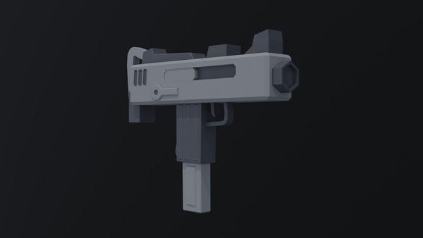 Low-poly cartoon militray weapon asset 3D model - TurboSquid 1751026