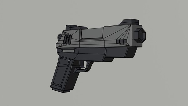 Low-poly cartoon militray weapon asset 3D model - TurboSquid 1751026