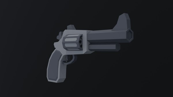 Low-poly cartoon militray weapon asset 3D model - TurboSquid 1751026