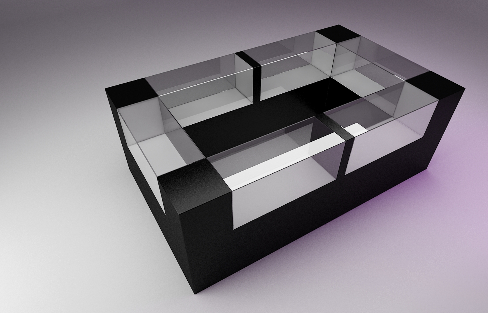 simple display cabinet 3ds free