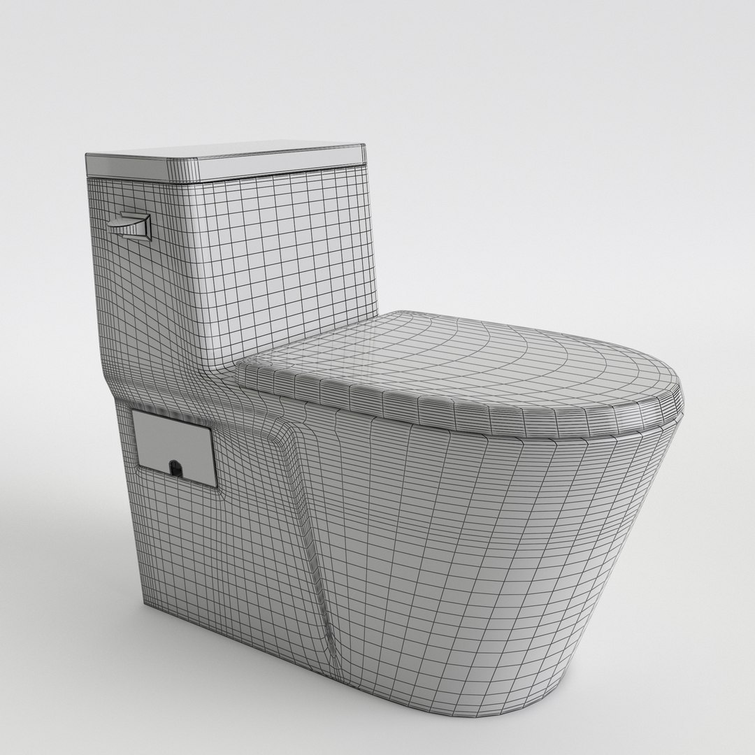 3D Toilet Model - TurboSquid 1224022