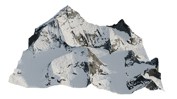 3D everest mount real model - TurboSquid 1677647