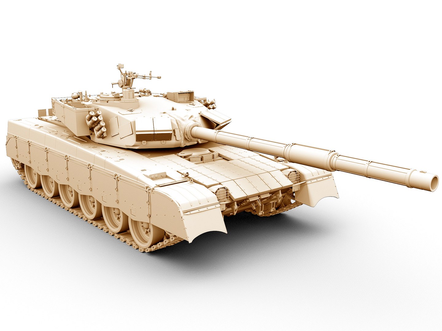 3D Al-Khalid Tank - TurboSquid 1943442