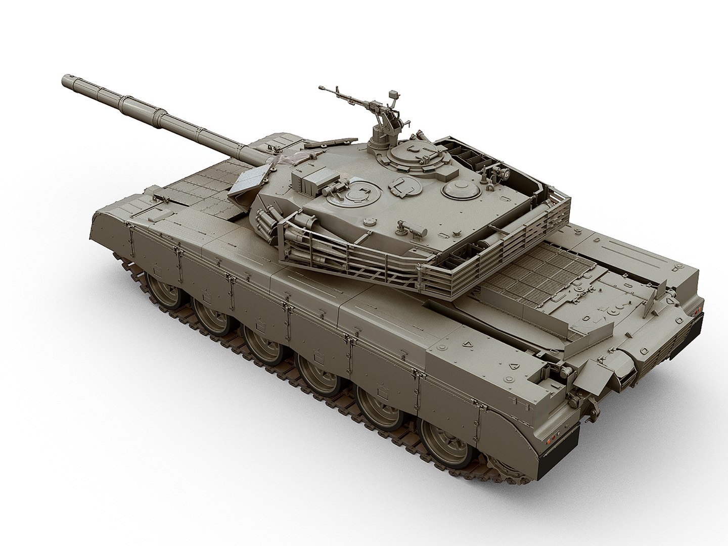 3D Al-Khalid Tank - TurboSquid 1943442