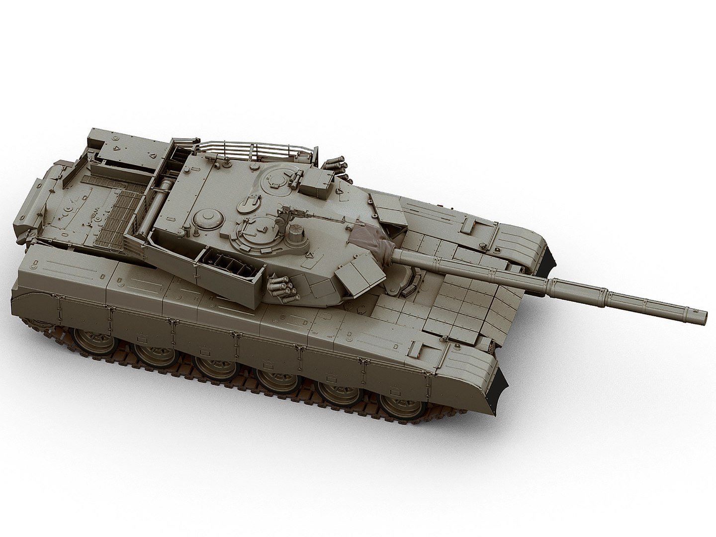3D Al-Khalid Tank - TurboSquid 1943442