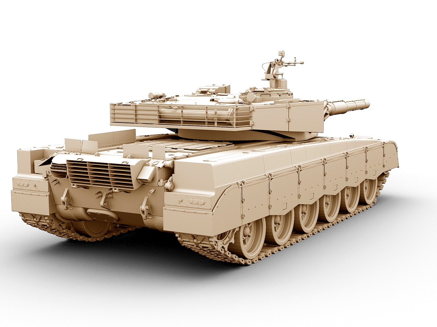 3D Al-Khalid tank - TurboSquid 1943442