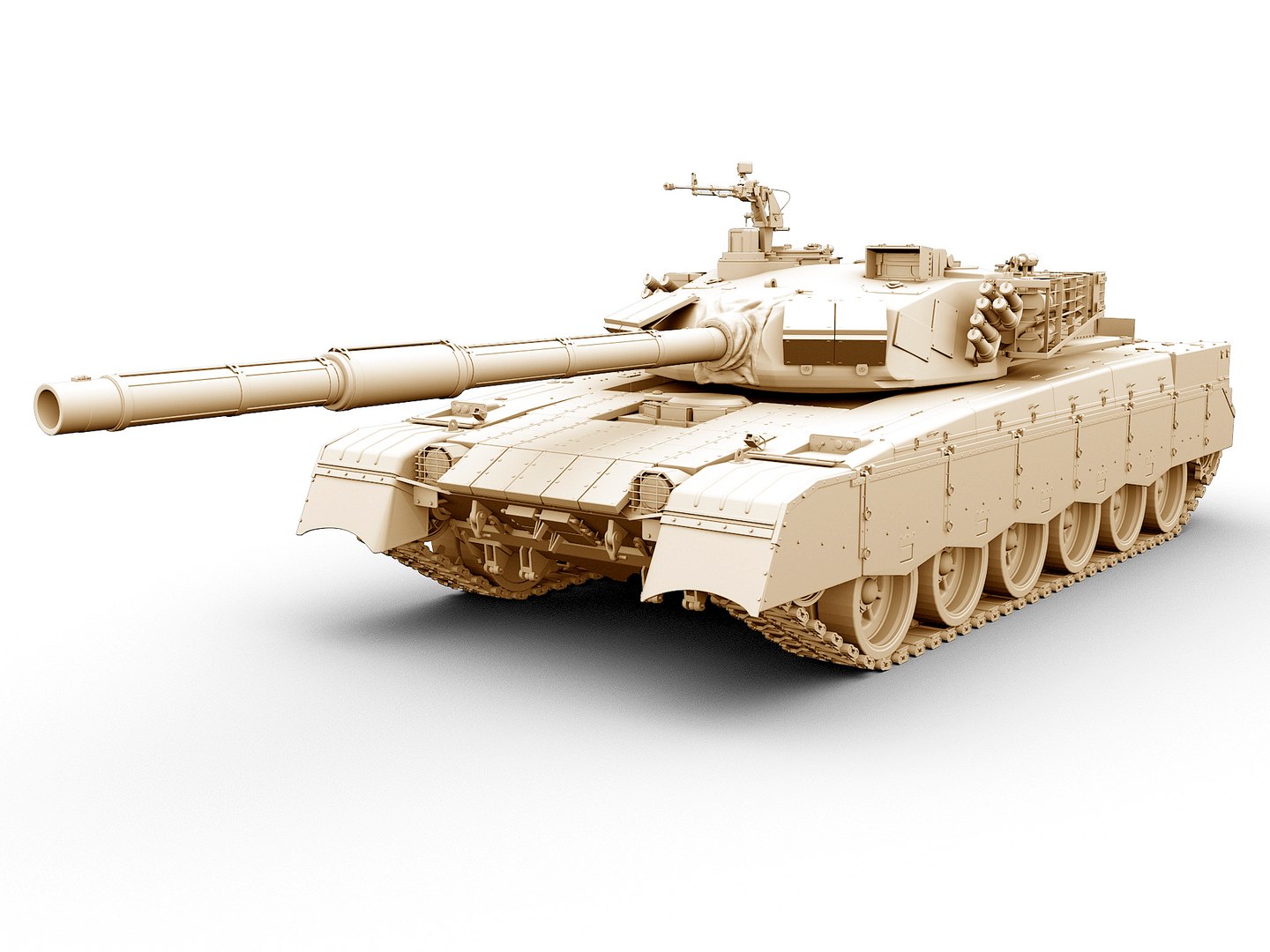 3D Al-Khalid Tank - TurboSquid 1943442