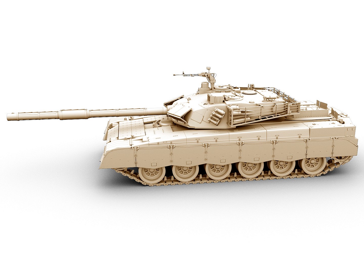 3D Al-Khalid Tank - TurboSquid 1943442