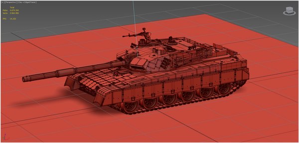 3D Al-Khalid tank - TurboSquid 1943442