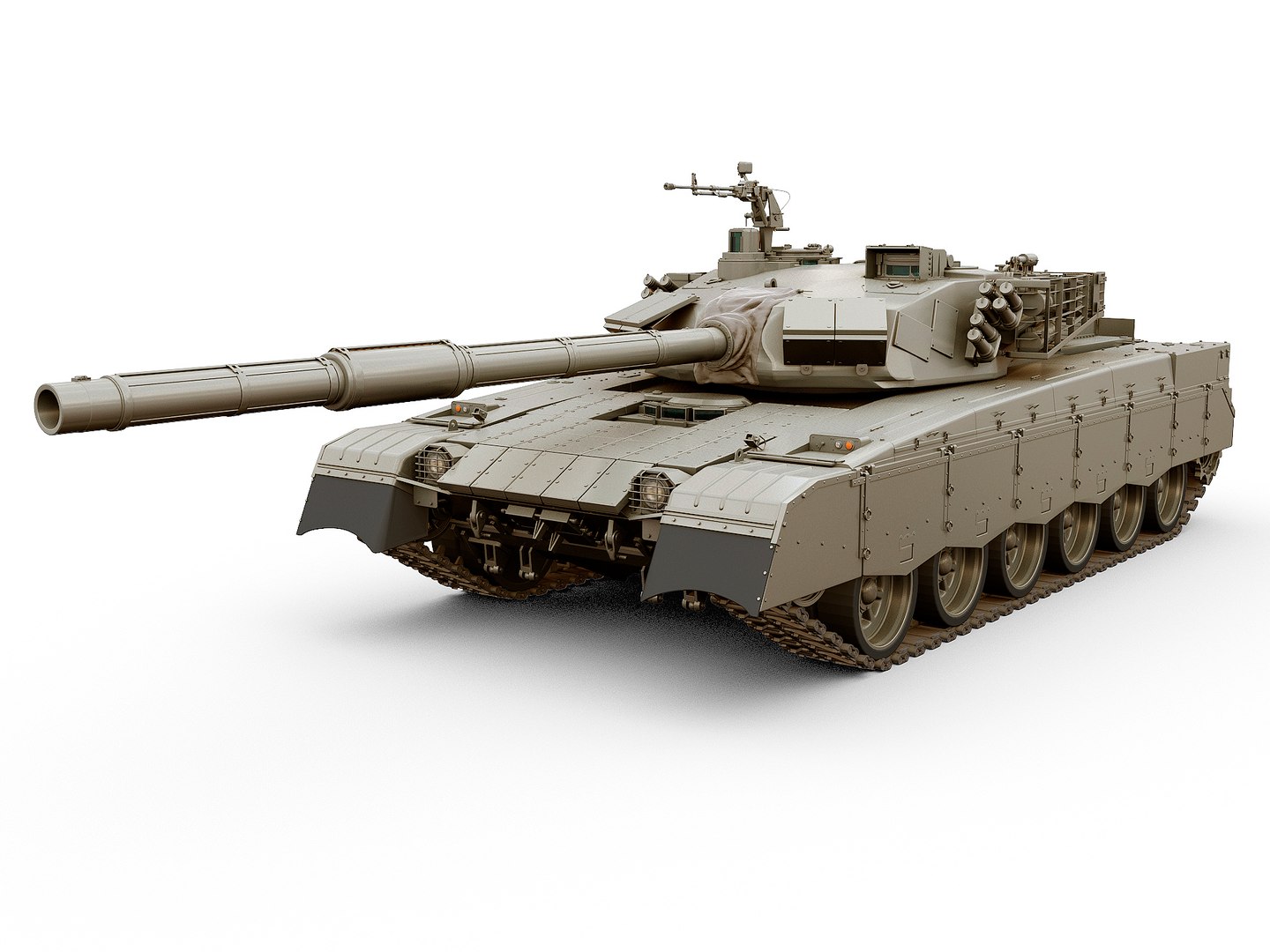 3D Al-Khalid Tank - TurboSquid 1943442