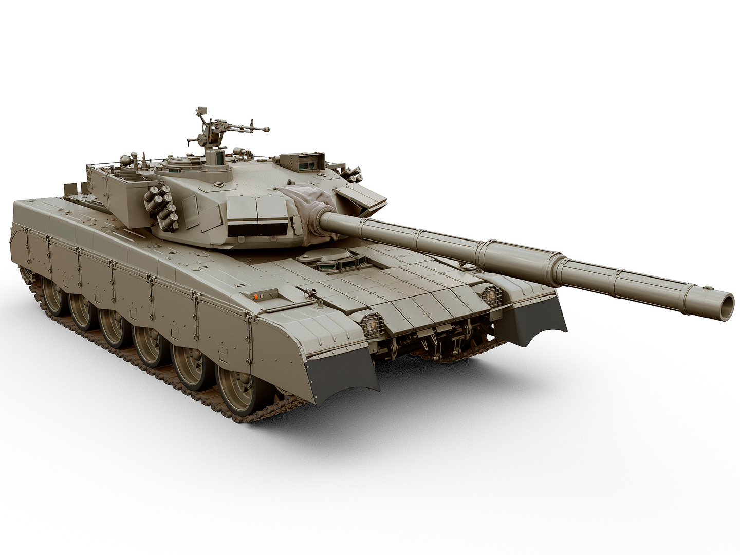 3D Al-Khalid tank - TurboSquid 1943442