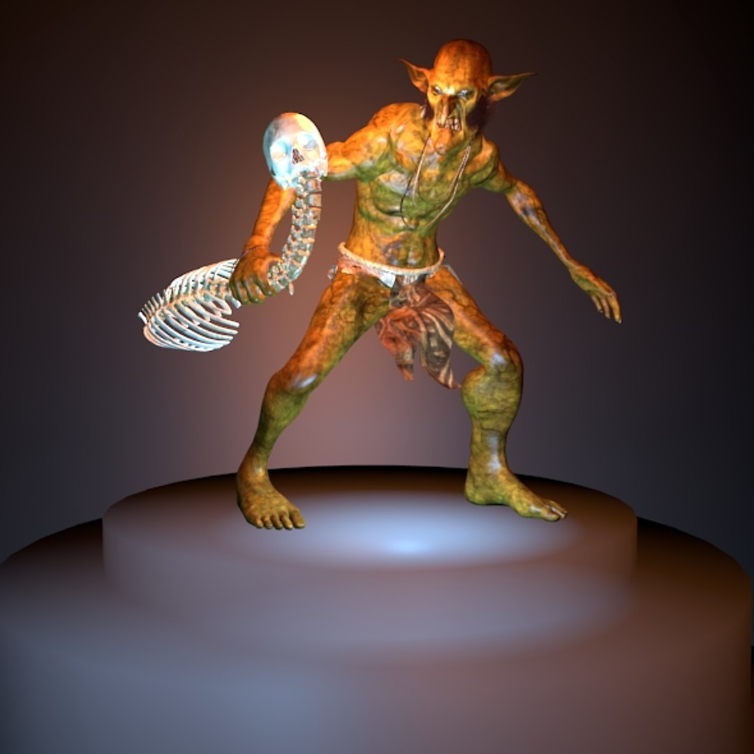 Goblin monster 3D model - TurboSquid 1309445