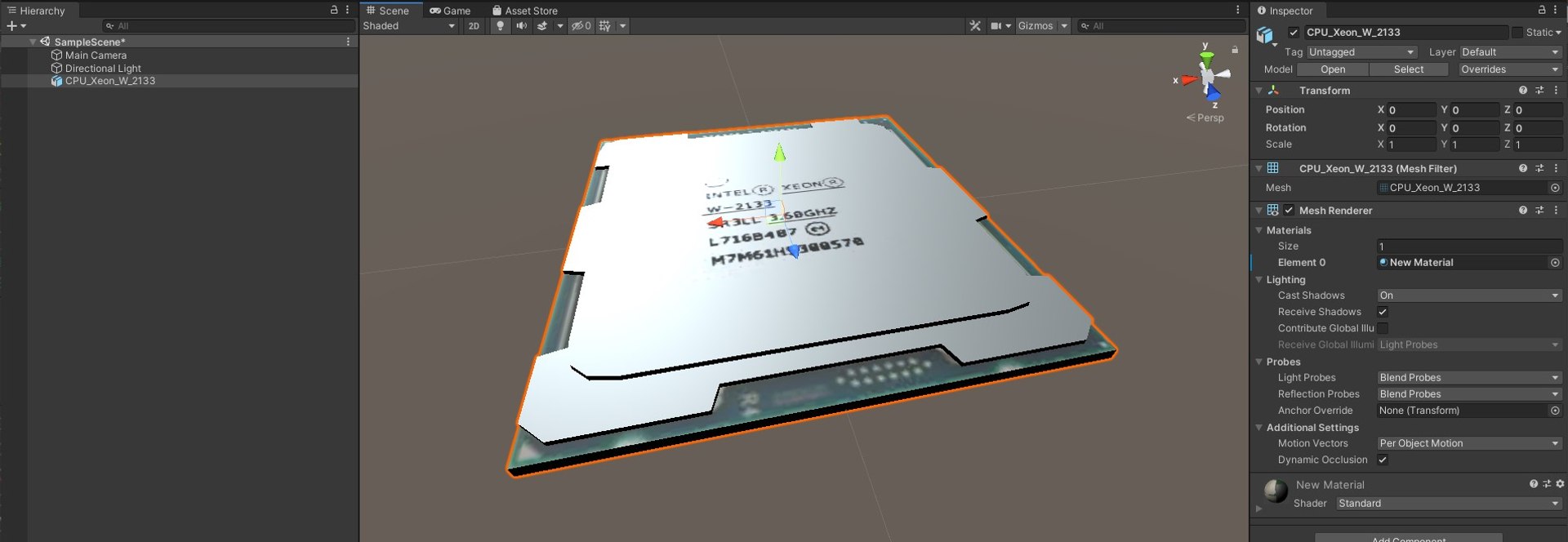 3D Intel Xeon Model - TurboSquid 1656805