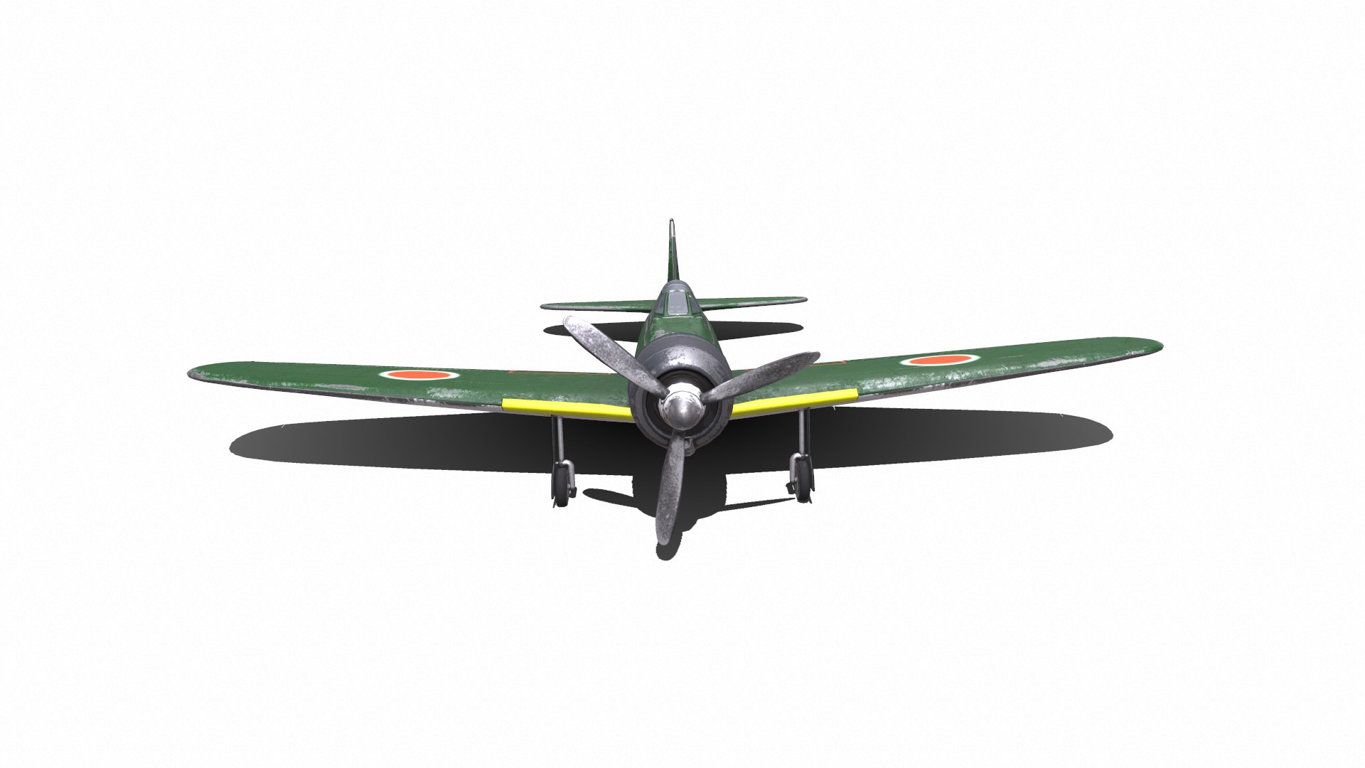 Mitsubishi A6m Zero Fighter Plane 3D - TurboSquid 1657606