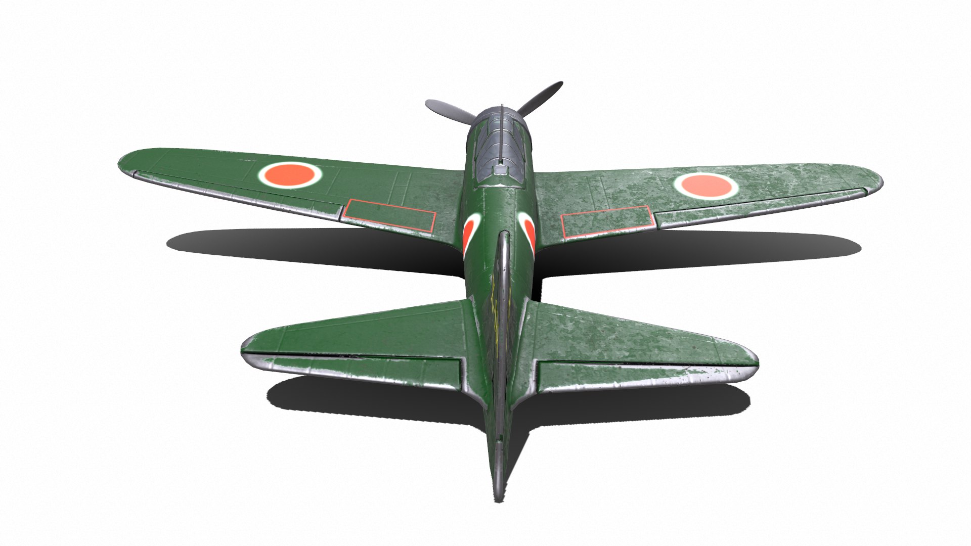 Mitsubishi A6m Zero Fighter Plane 3D - TurboSquid 1657606