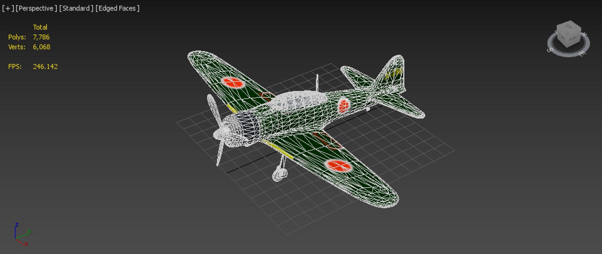 Mitsubishi A6m Zero Fighter Plane 3D - TurboSquid 1657606