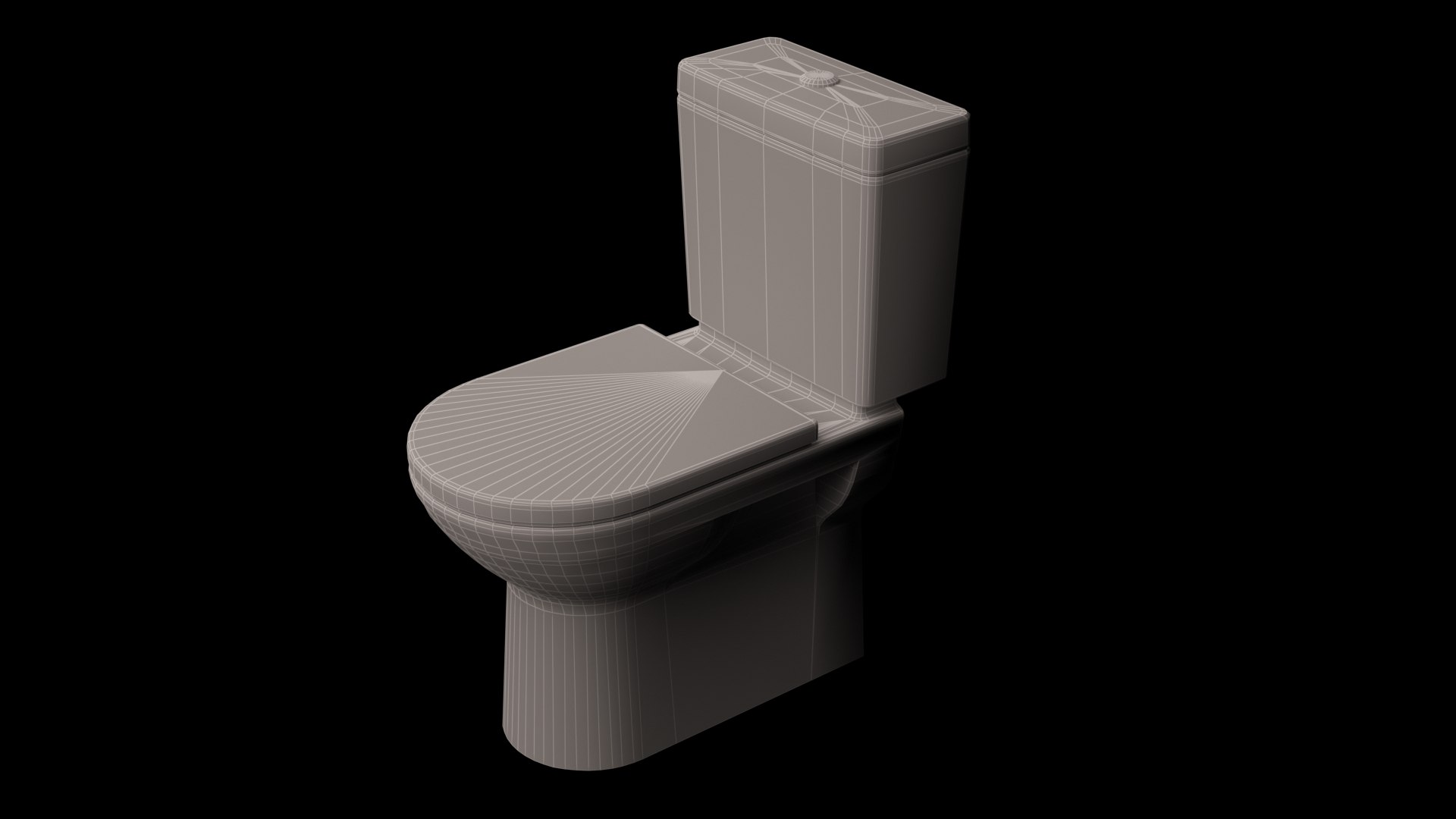 toilet 3d model