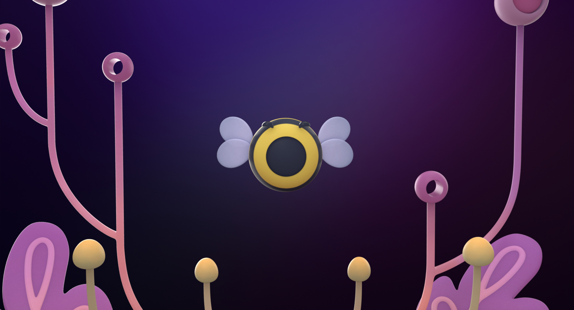 3D magic cartoon flower - TurboSquid 1242416