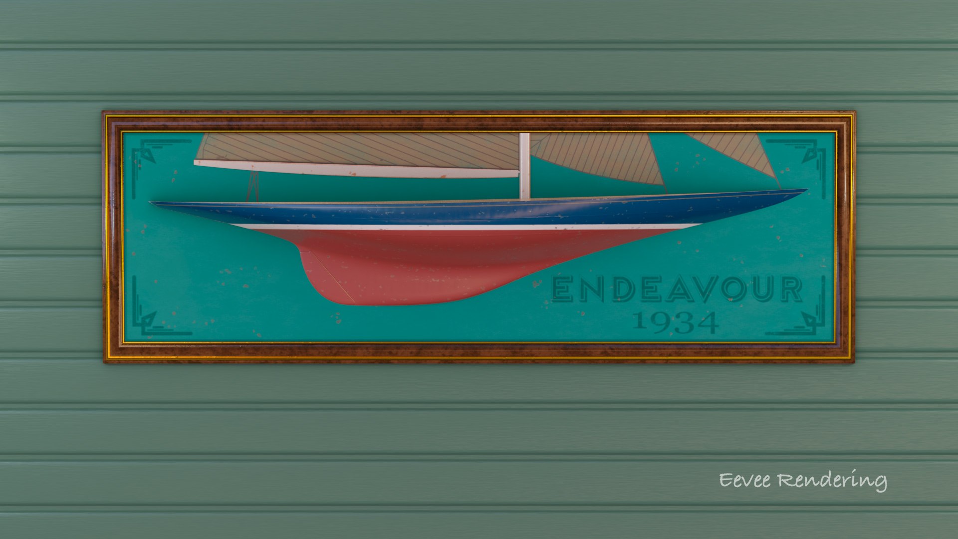Half Hull Endeavour 3D - TurboSquid 2196057