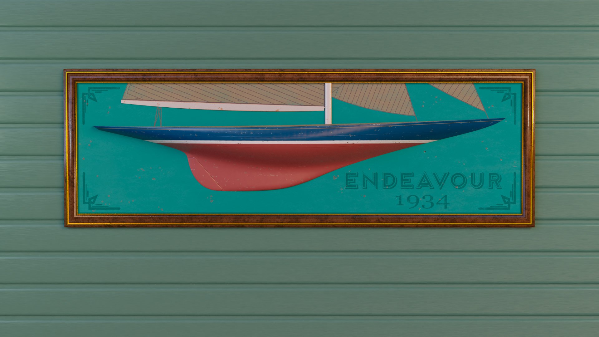 Half Hull Endeavour 3D - TurboSquid 2196057