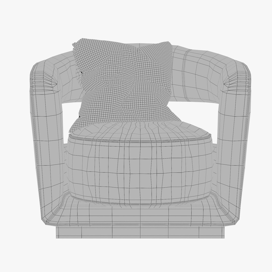 Ellen Armchair 3D - TurboSquid 1369199