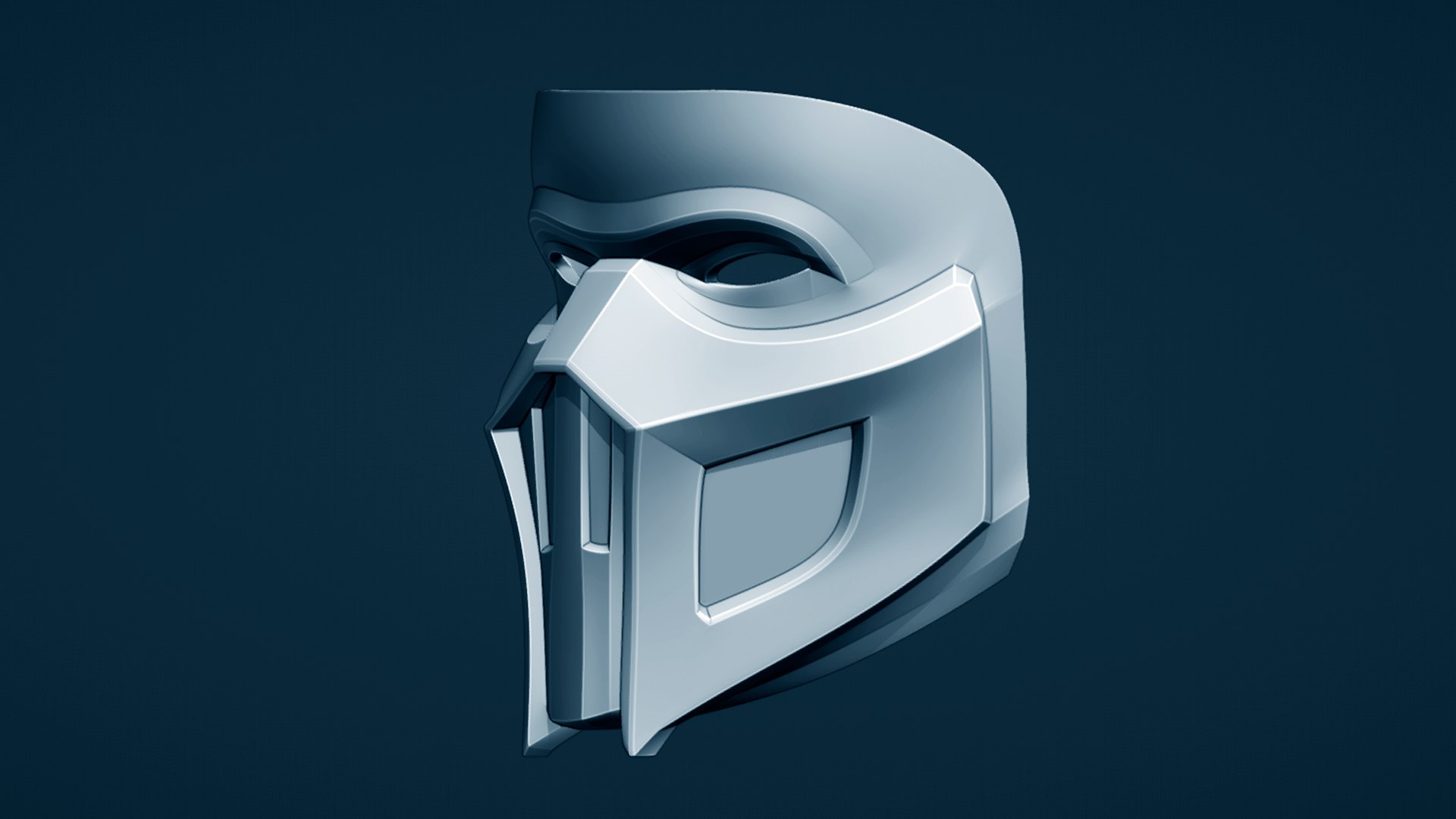 3D model Dark Mask 3D Print Ready - TurboSquid 2063116