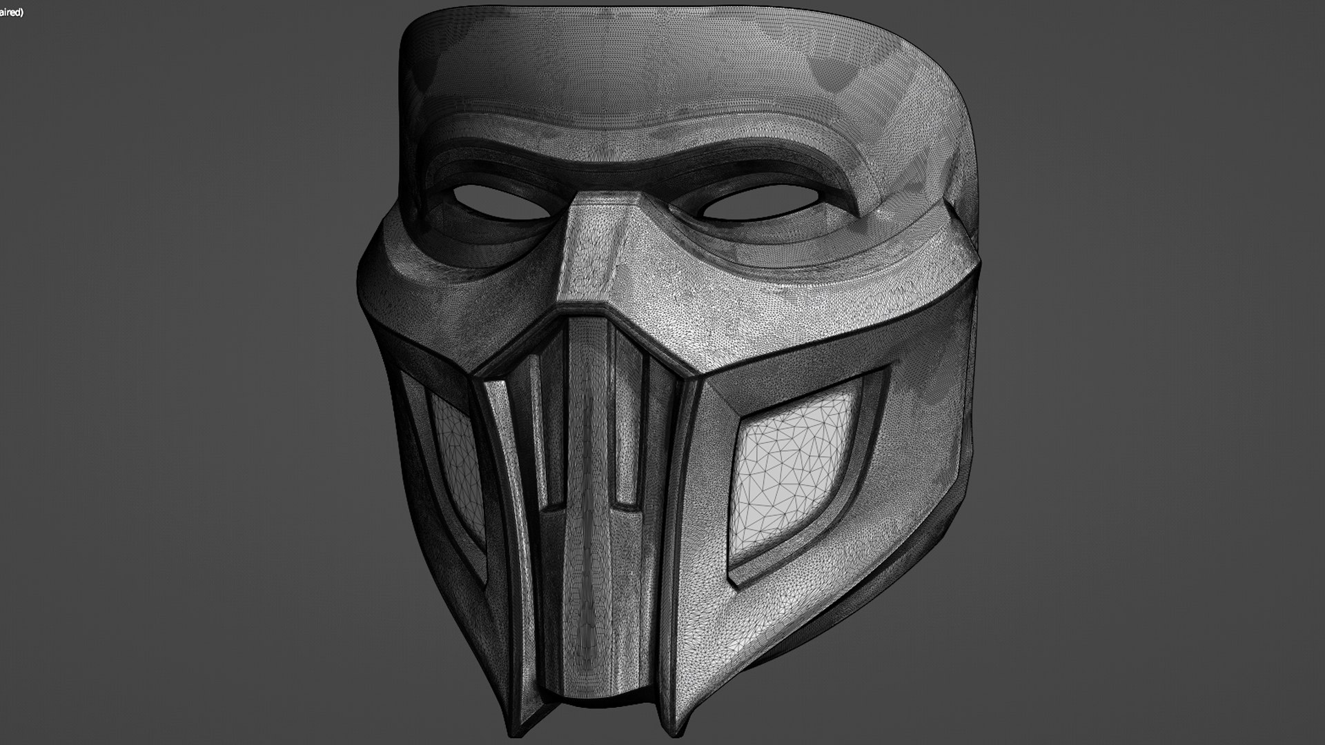 3D model Dark Mask 3D Print Ready - TurboSquid 2063116