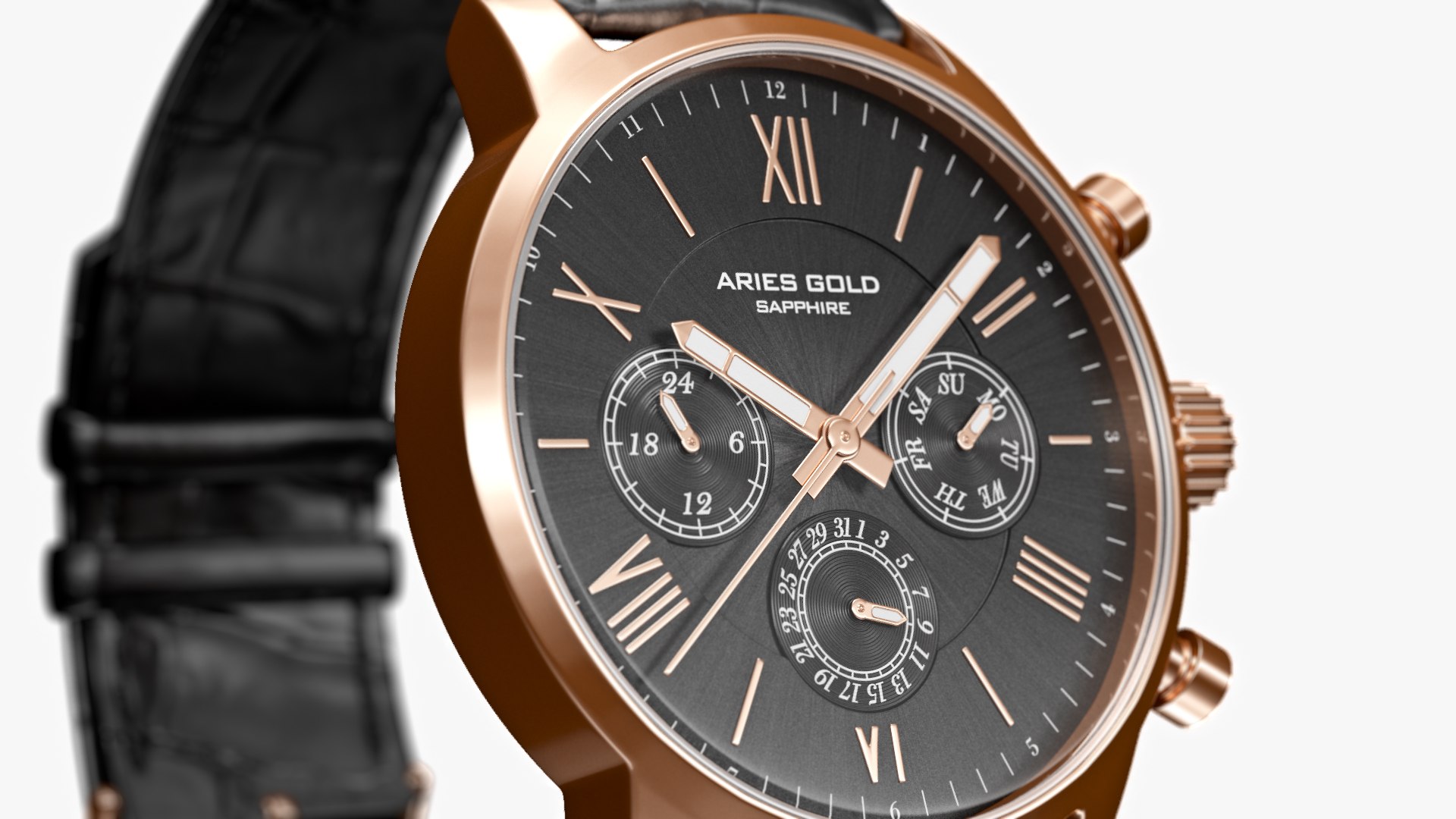 Aries Gold 3D - TurboSquid 1954646