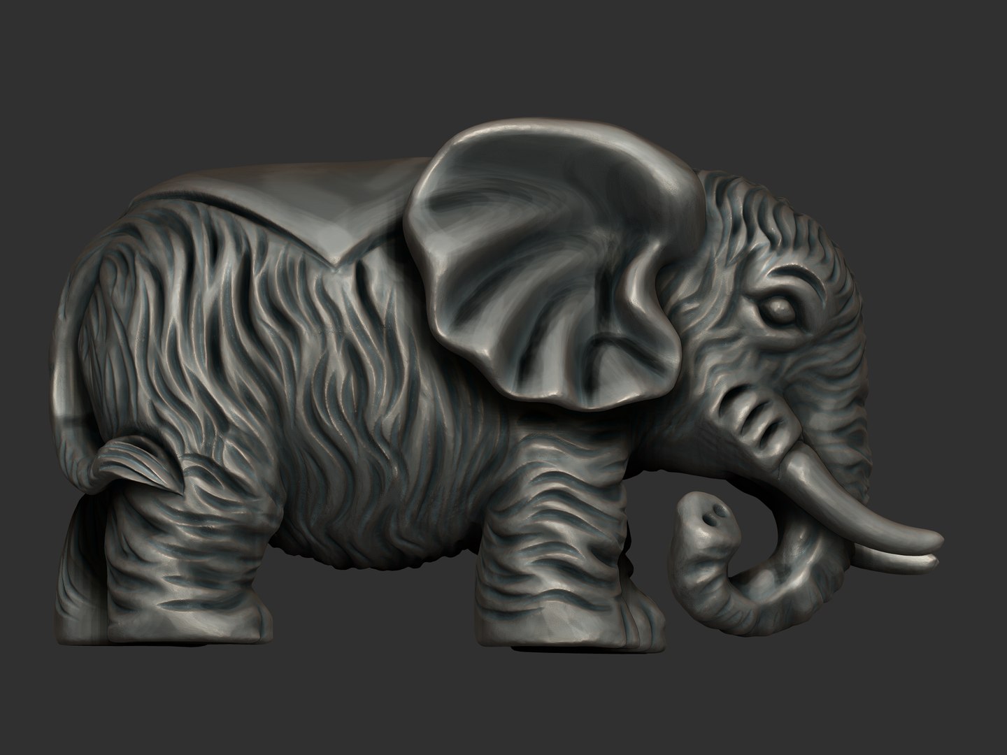Elephant 3D Model - TurboSquid 2044208