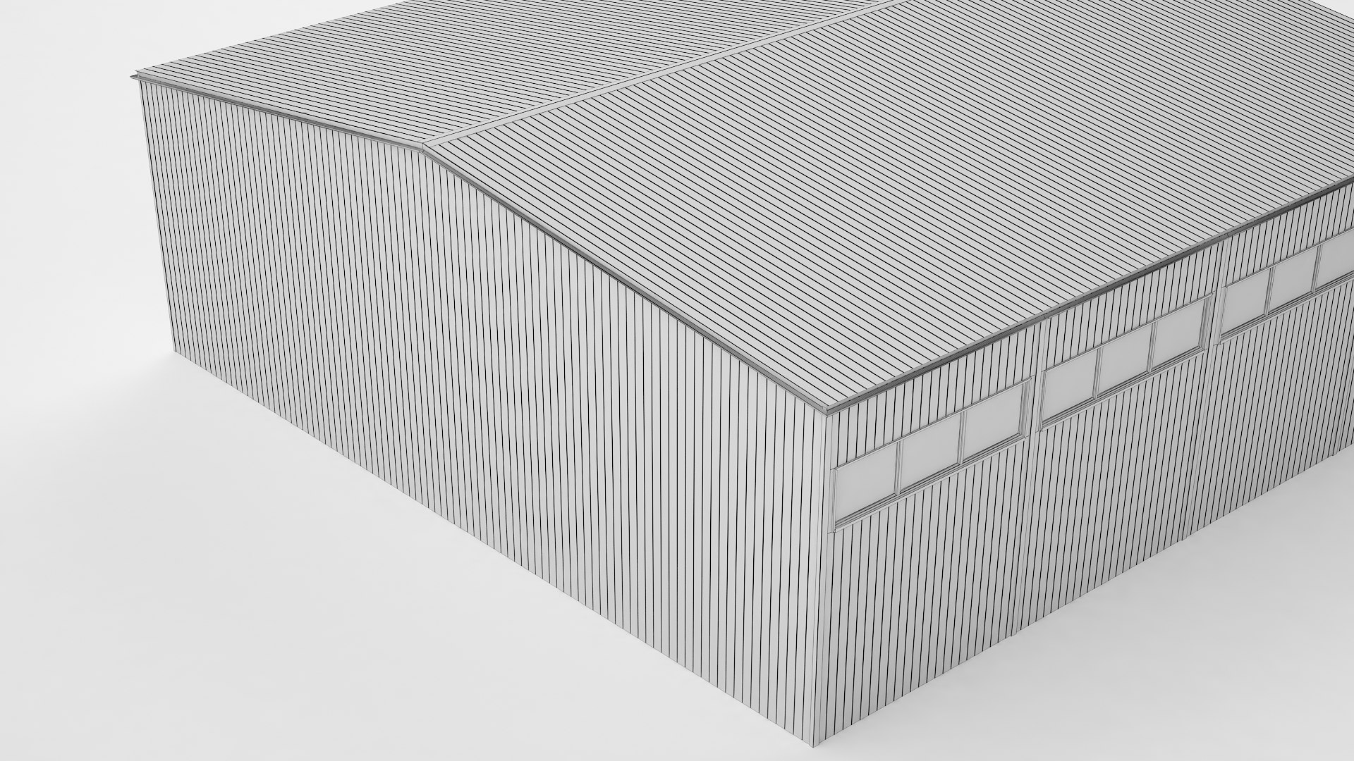 Airport Hangar Open 3D Model - TurboSquid 1443931