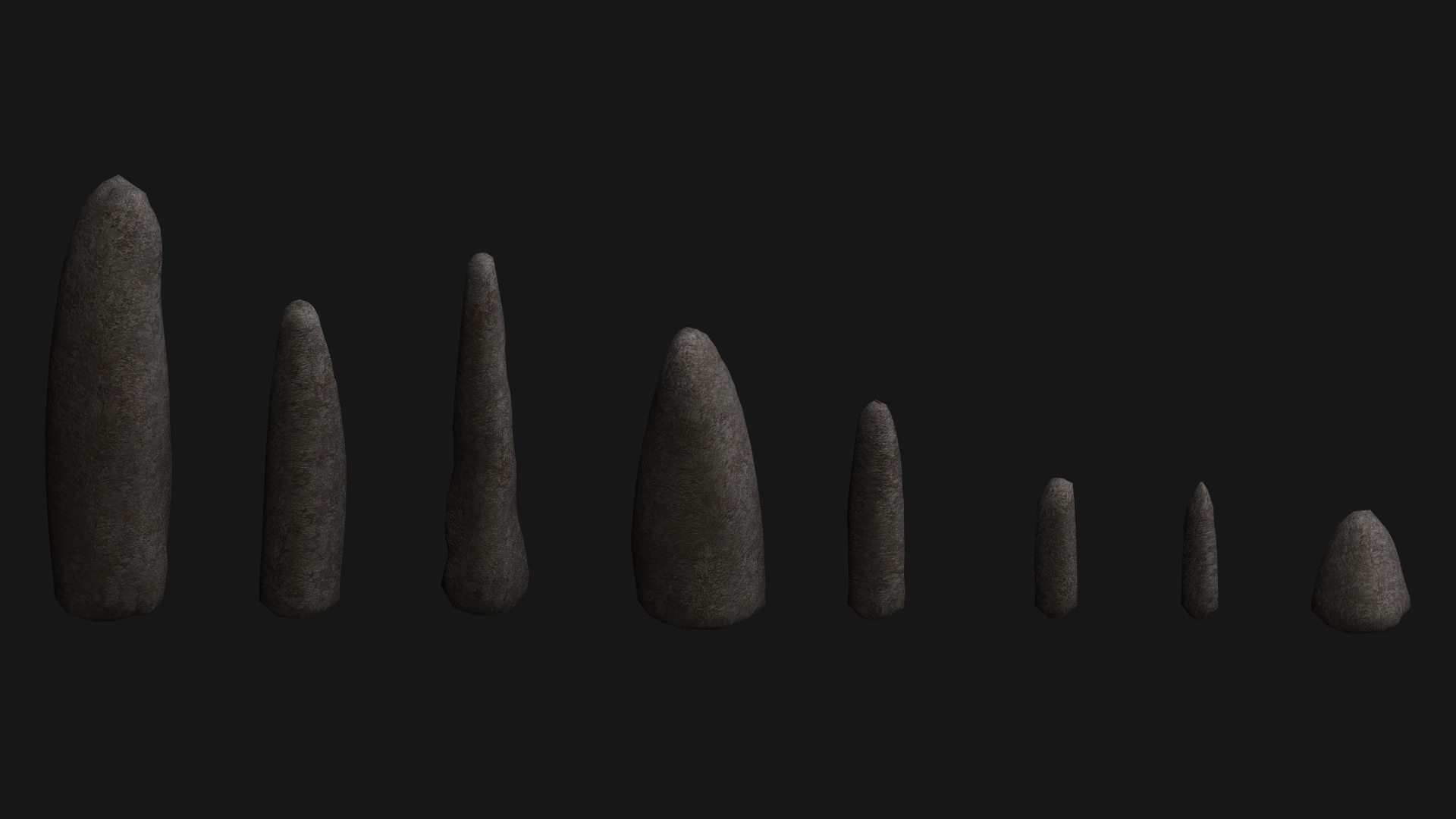 Free Obelisk Set 3D Model - TurboSquid 1903060