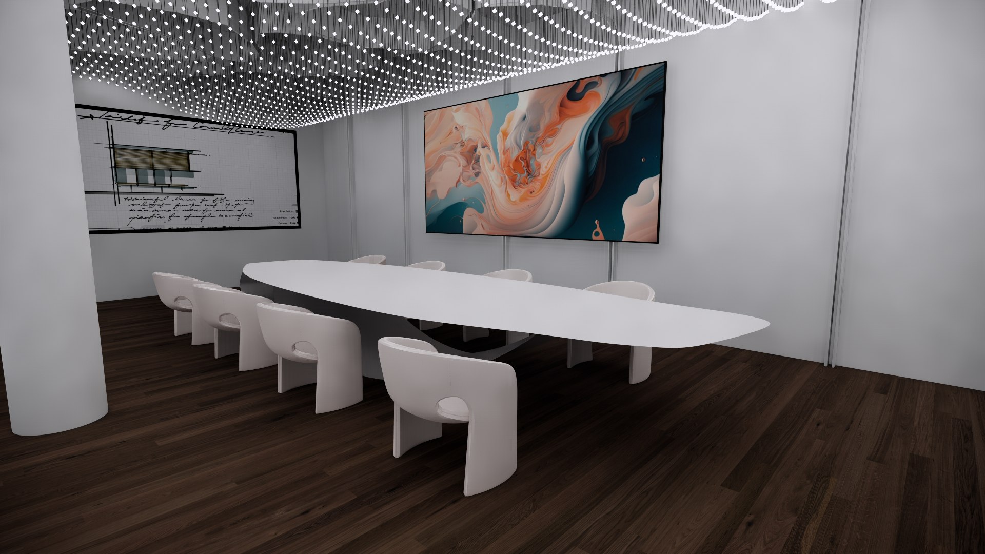 Modern Meeting Room 3D - TurboSquid 2169206