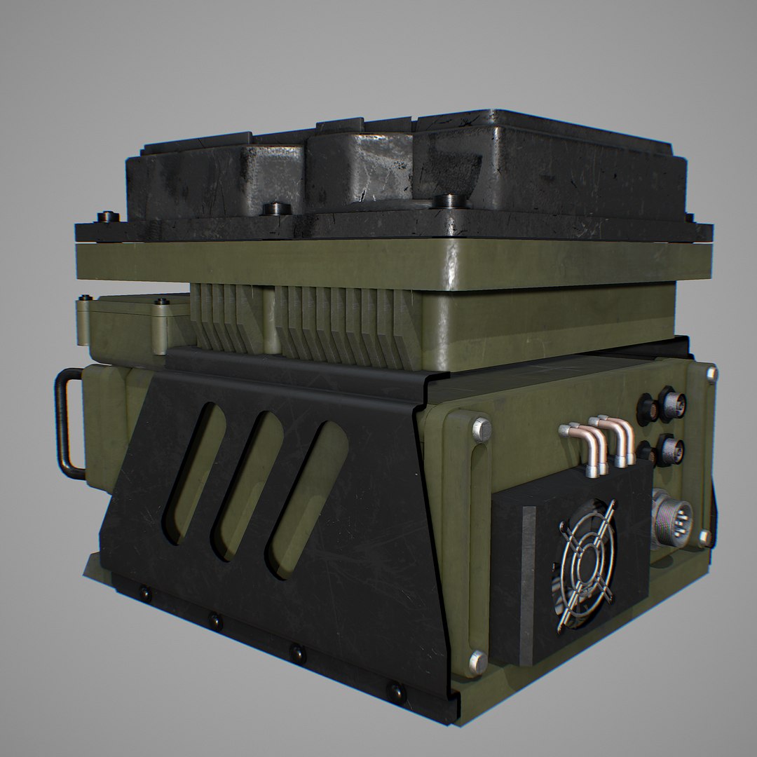 Army Radio Transceiver 3D Model - TurboSquid 1327689