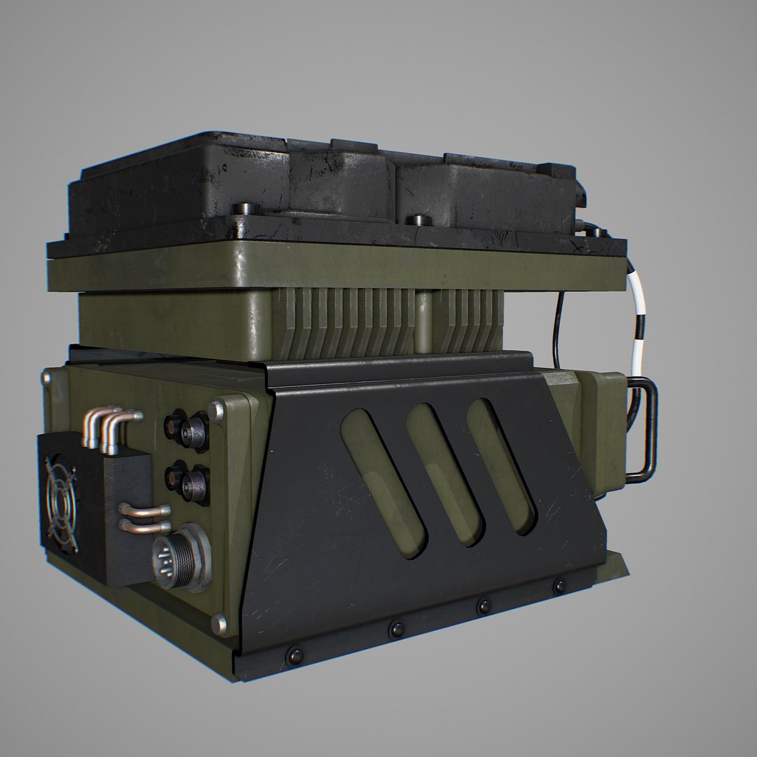 Army Radio Transceiver 3D Model - TurboSquid 1327689