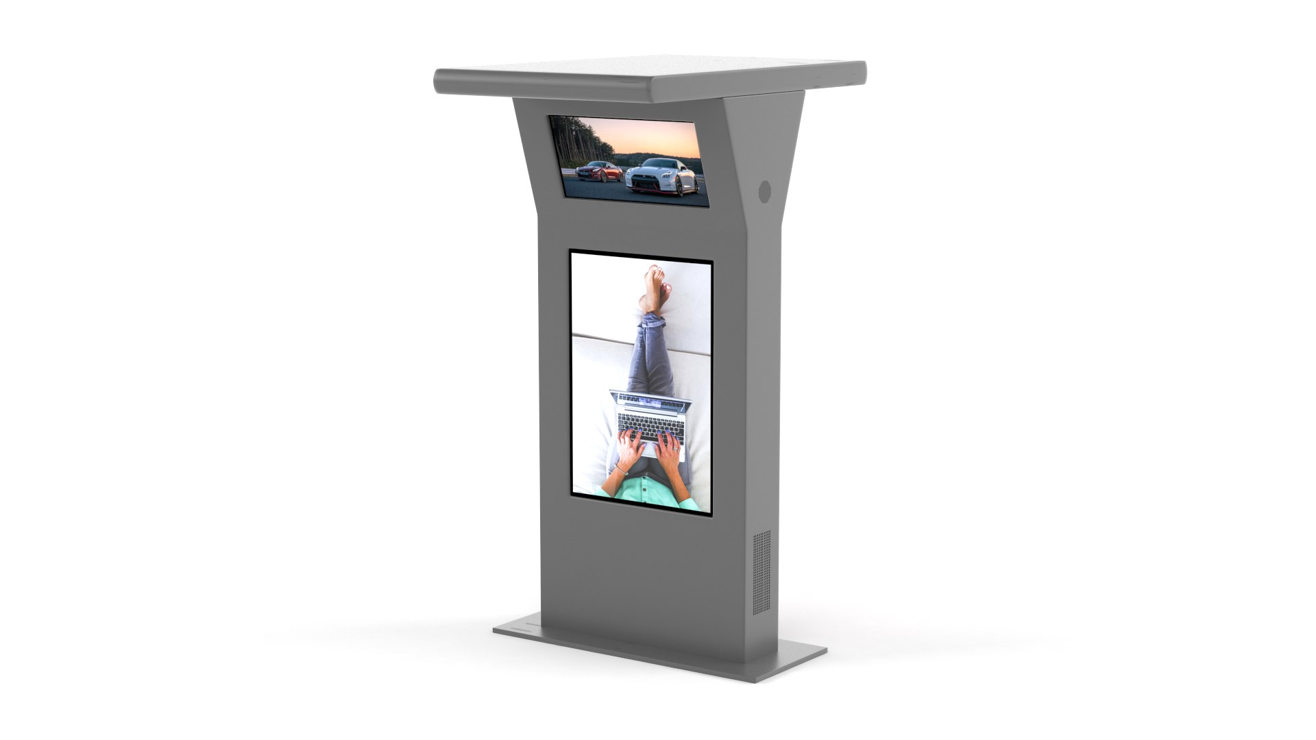 Electronic Kiosk 3D Model - TurboSquid 1976426