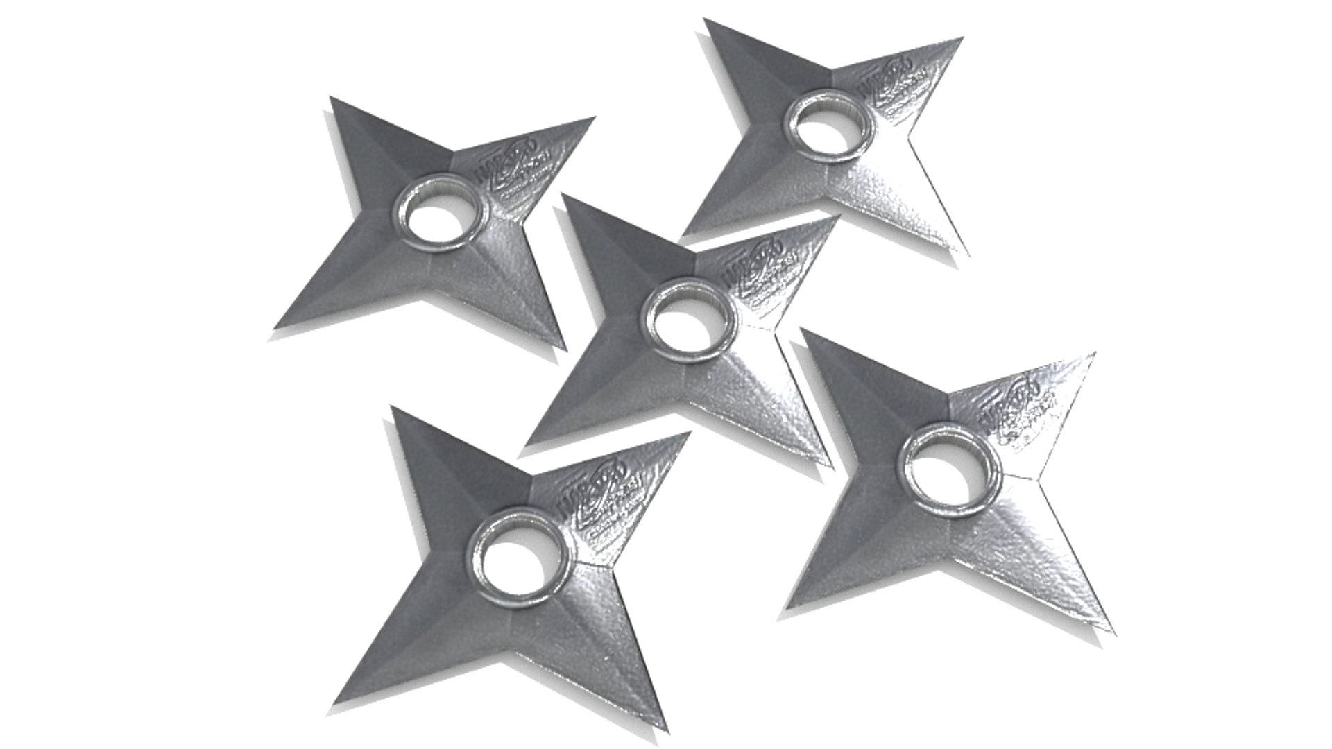 3D naruto shuriken - TurboSquid 1257904