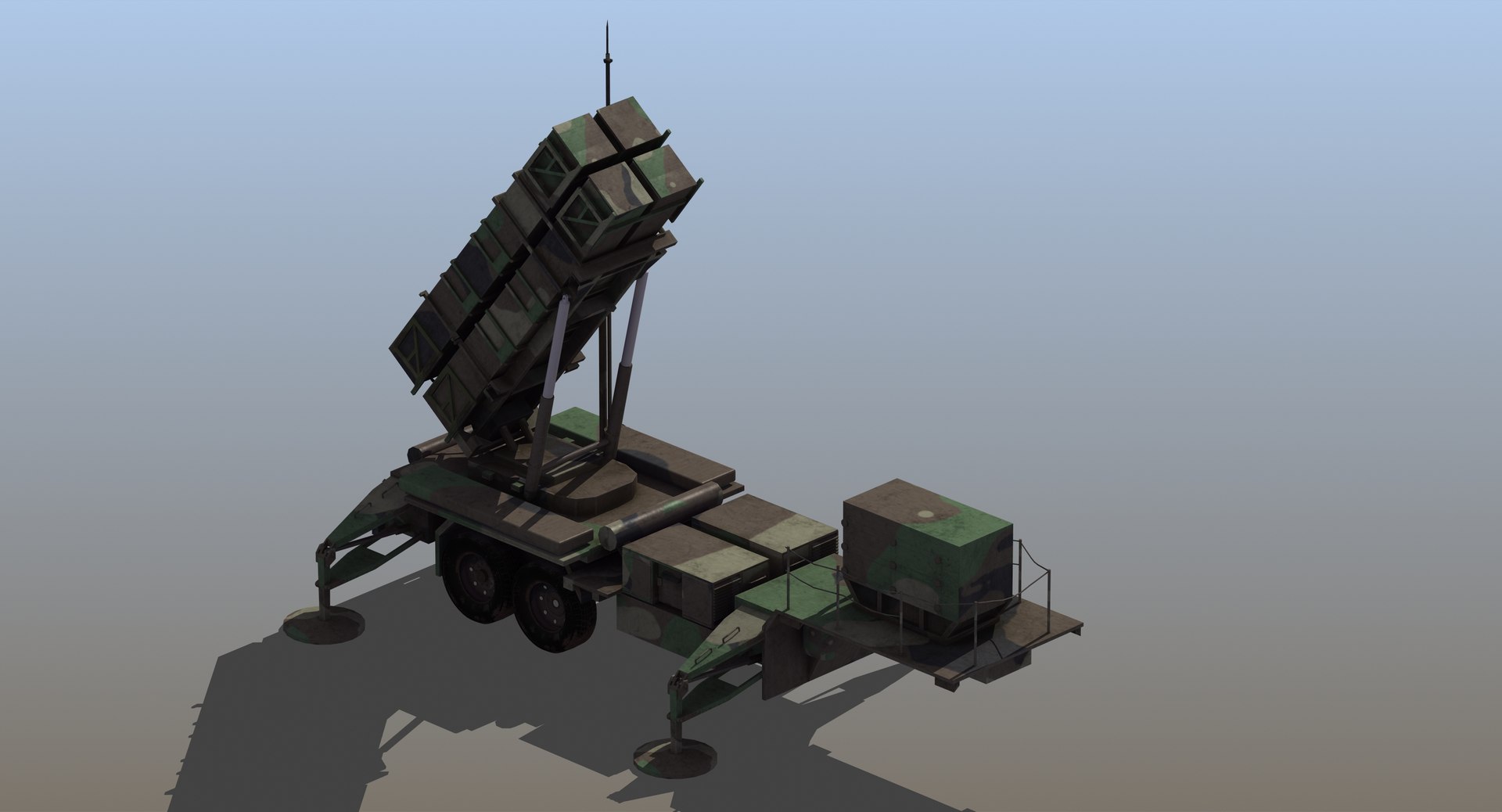 Patriot Missile Model - TurboSquid 1346980