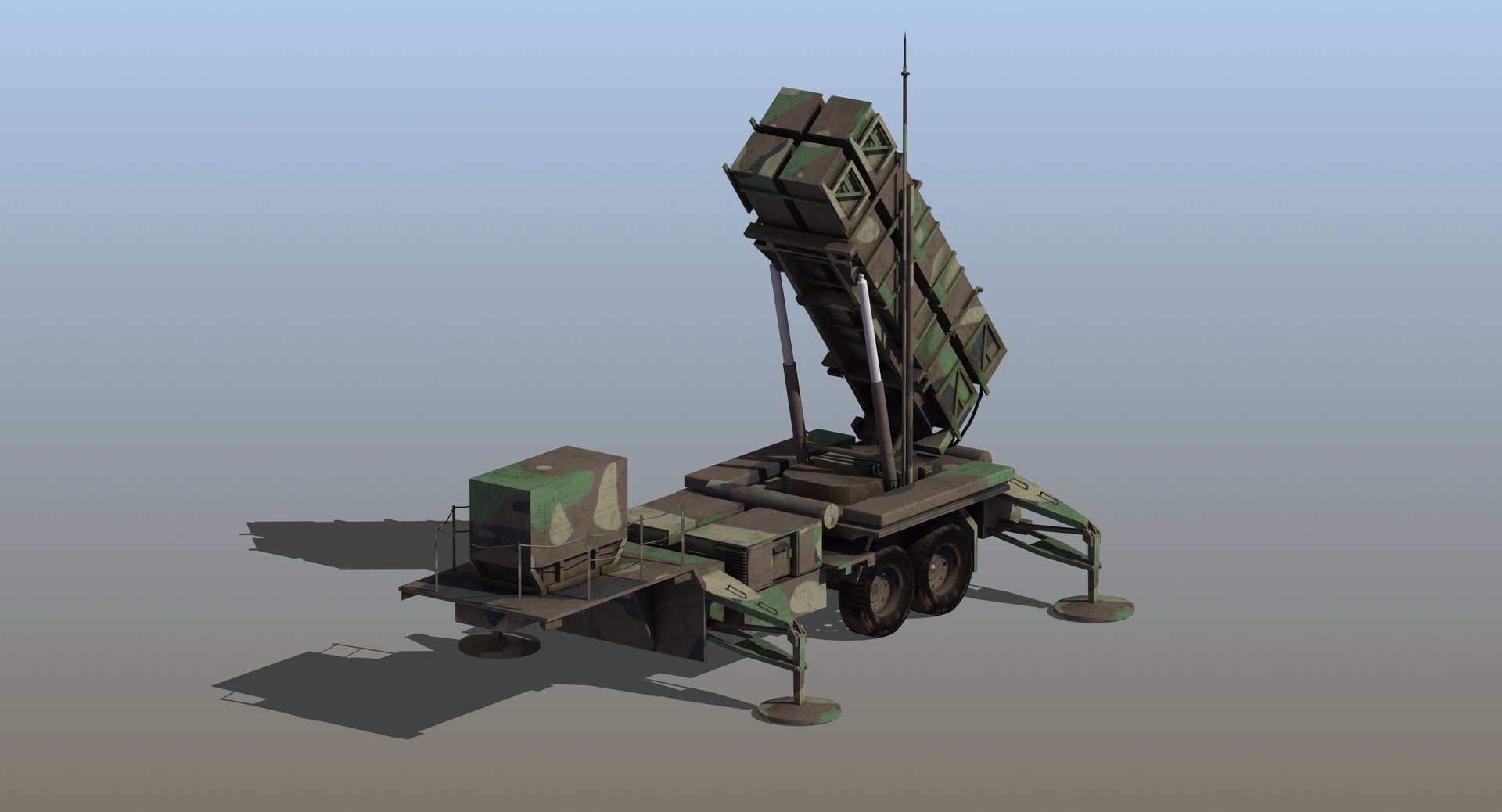 Patriot Missile Model - TurboSquid 1346980