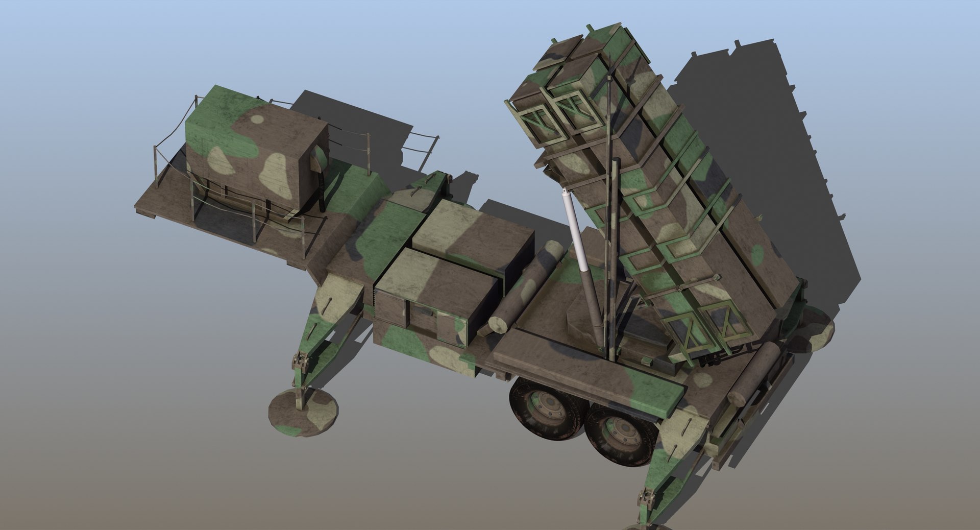 Patriot Missile Model - TurboSquid 1346980