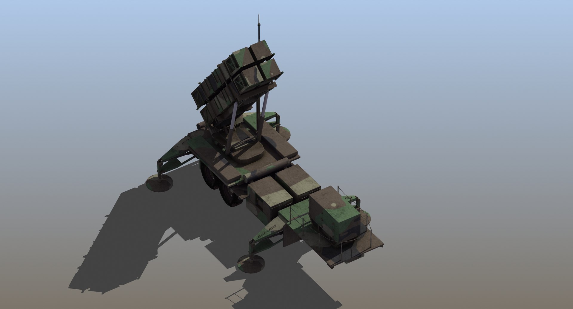 Patriot Missile Model - TurboSquid 1346980