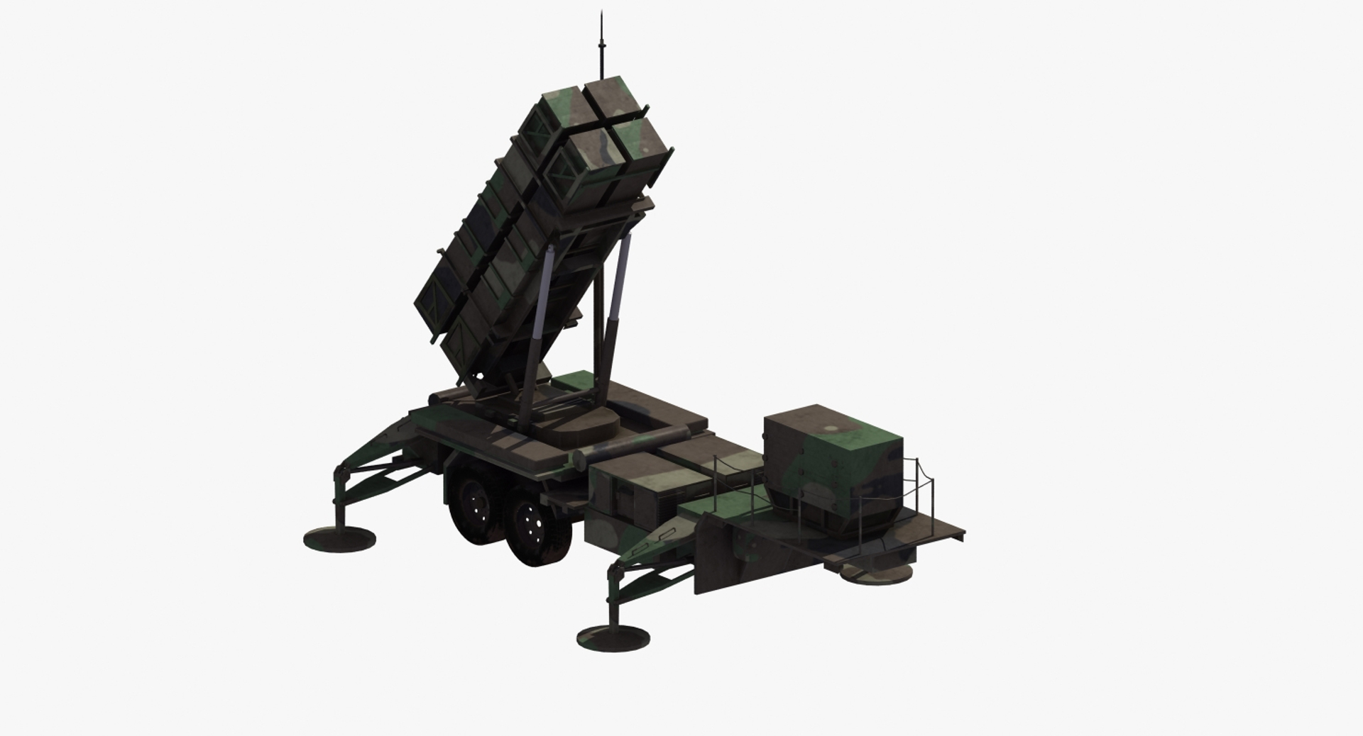 Patriot Missile Model - TurboSquid 1346980
