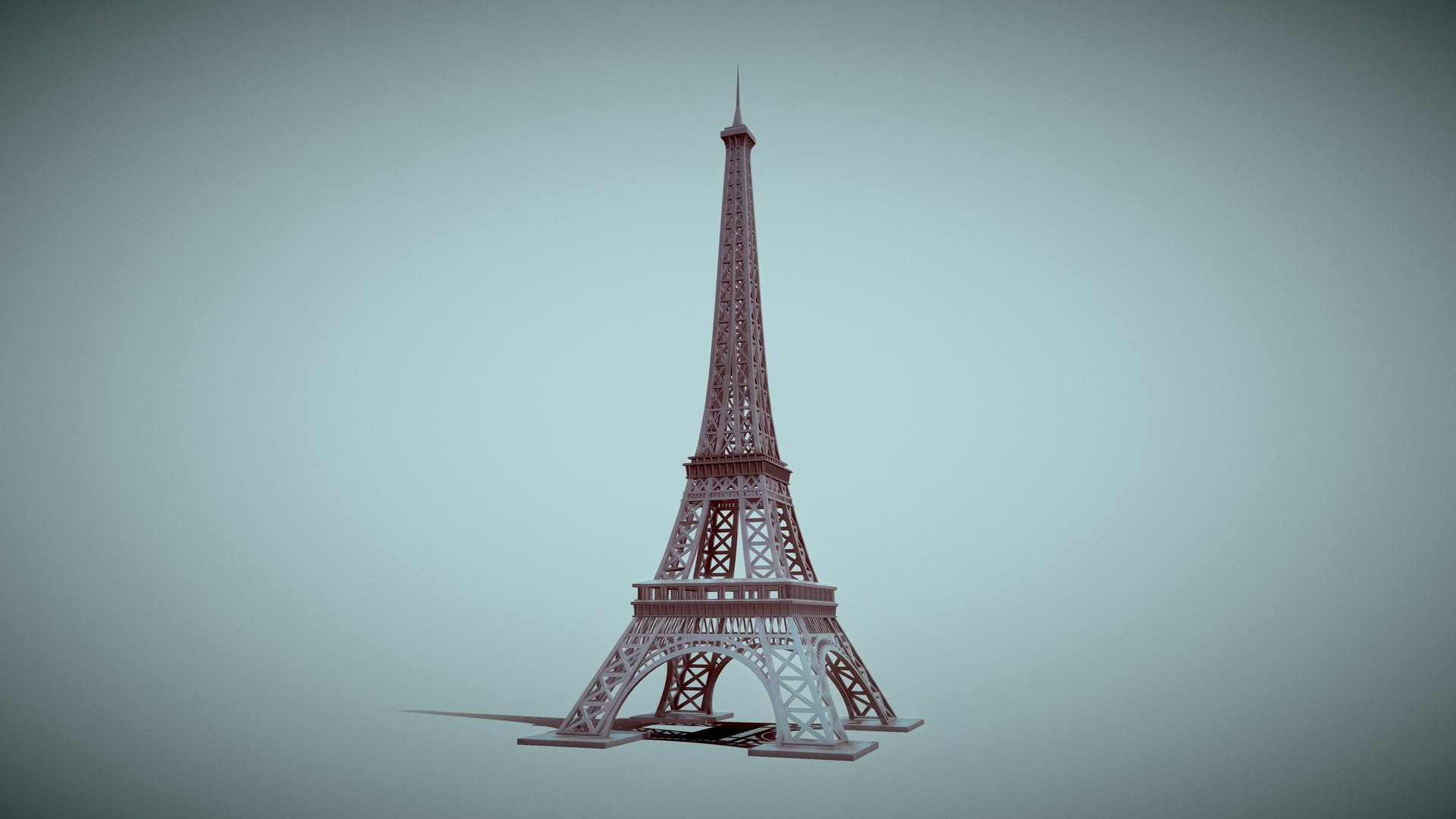 Eiffel Tower 3D - TurboSquid 2145945