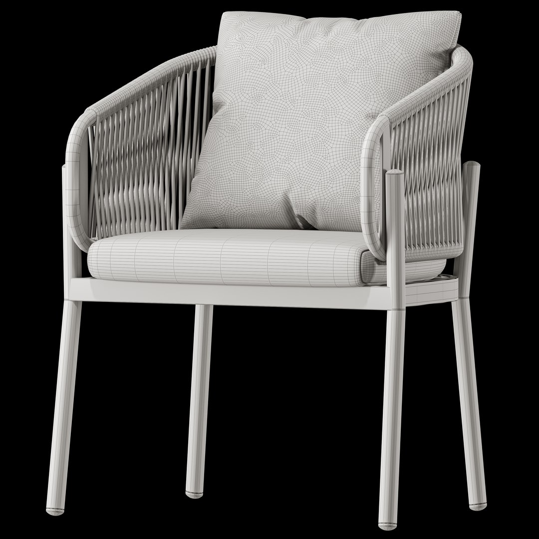 3D Sette Garden Dom Chair - TurboSquid 2132597