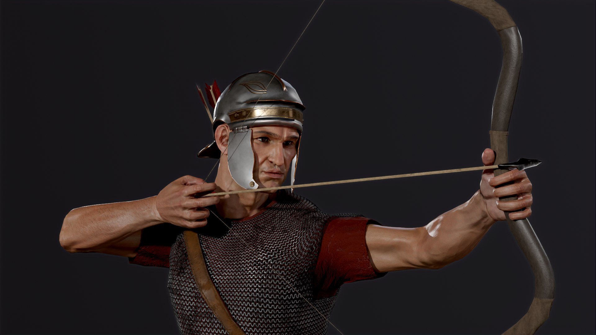 Roman Archer Model - TurboSquid 1975527