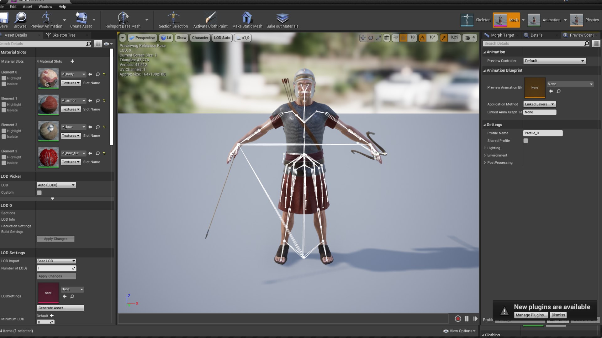 Roman Archer Model - TurboSquid 1975527