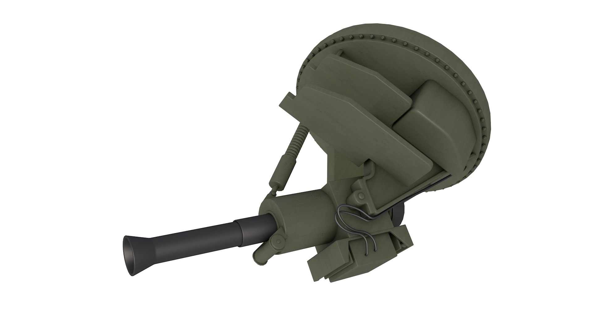 3D RMS6L 120 Mortar System - TurboSquid 2060948