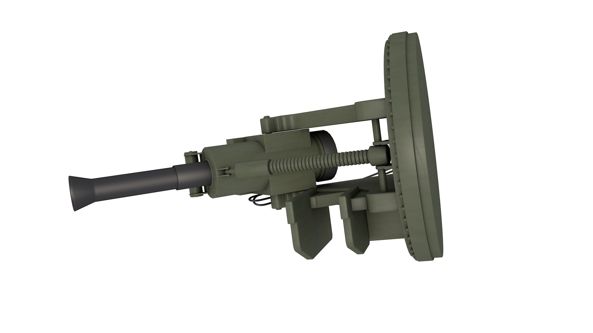 3D RMS6L 120 Mortar System - TurboSquid 2060948