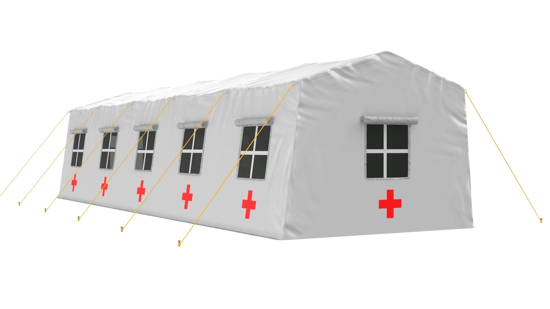 Real Medical Tent Model - TurboSquid 1595855