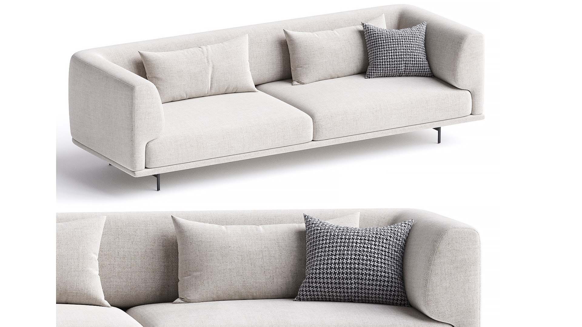 Sofa 370 Model - TurboSquid 2201241