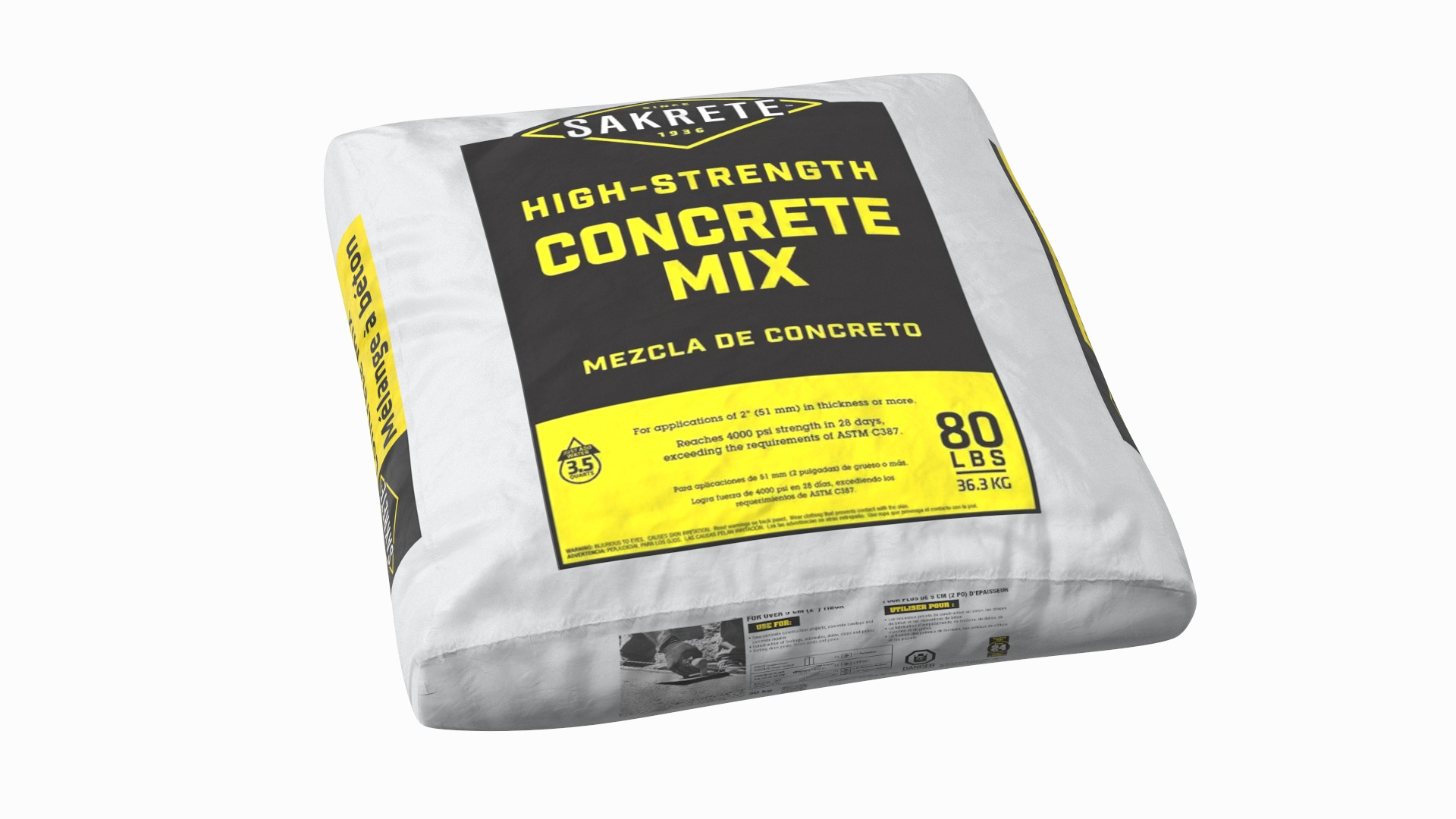 Cement Packages Collection Model - TurboSquid 2149615